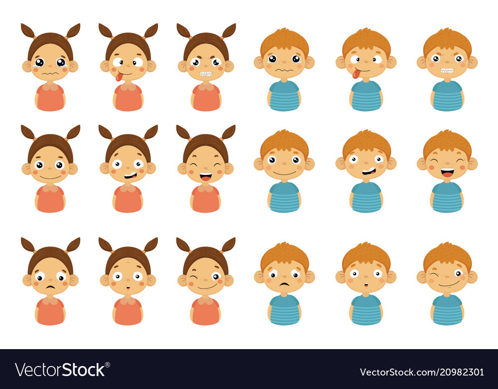 Emotions Clipart For Kids