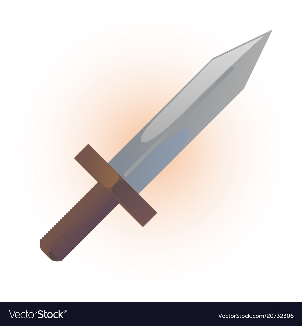 Old dagger Royalty Free Vector Image - VectorStock
