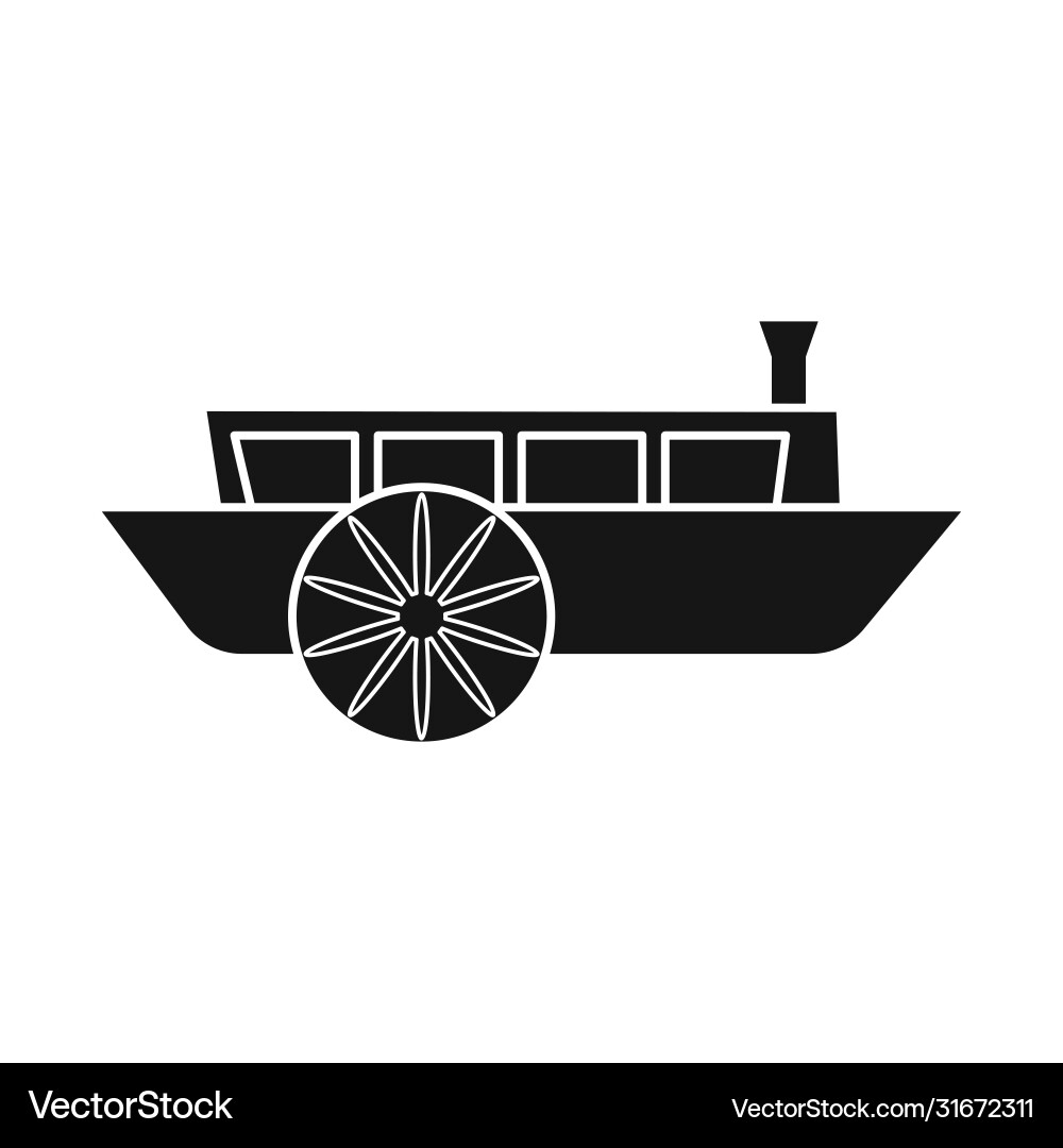 Design wagon and carriage sign graphic Royalty Free Vector