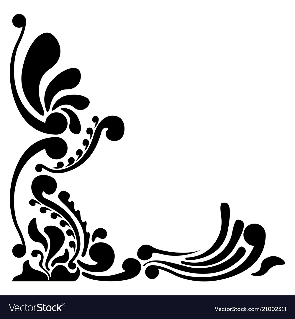 Isolated arabesque pattern Royalty Free Vector Image