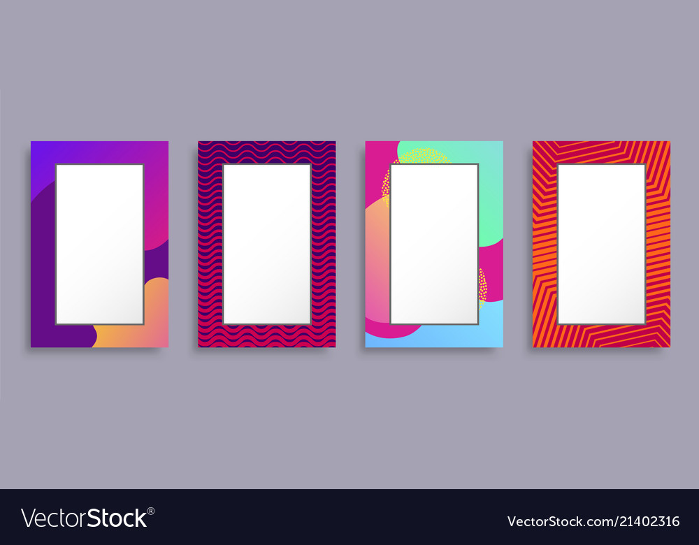 Colorful Picture Frames