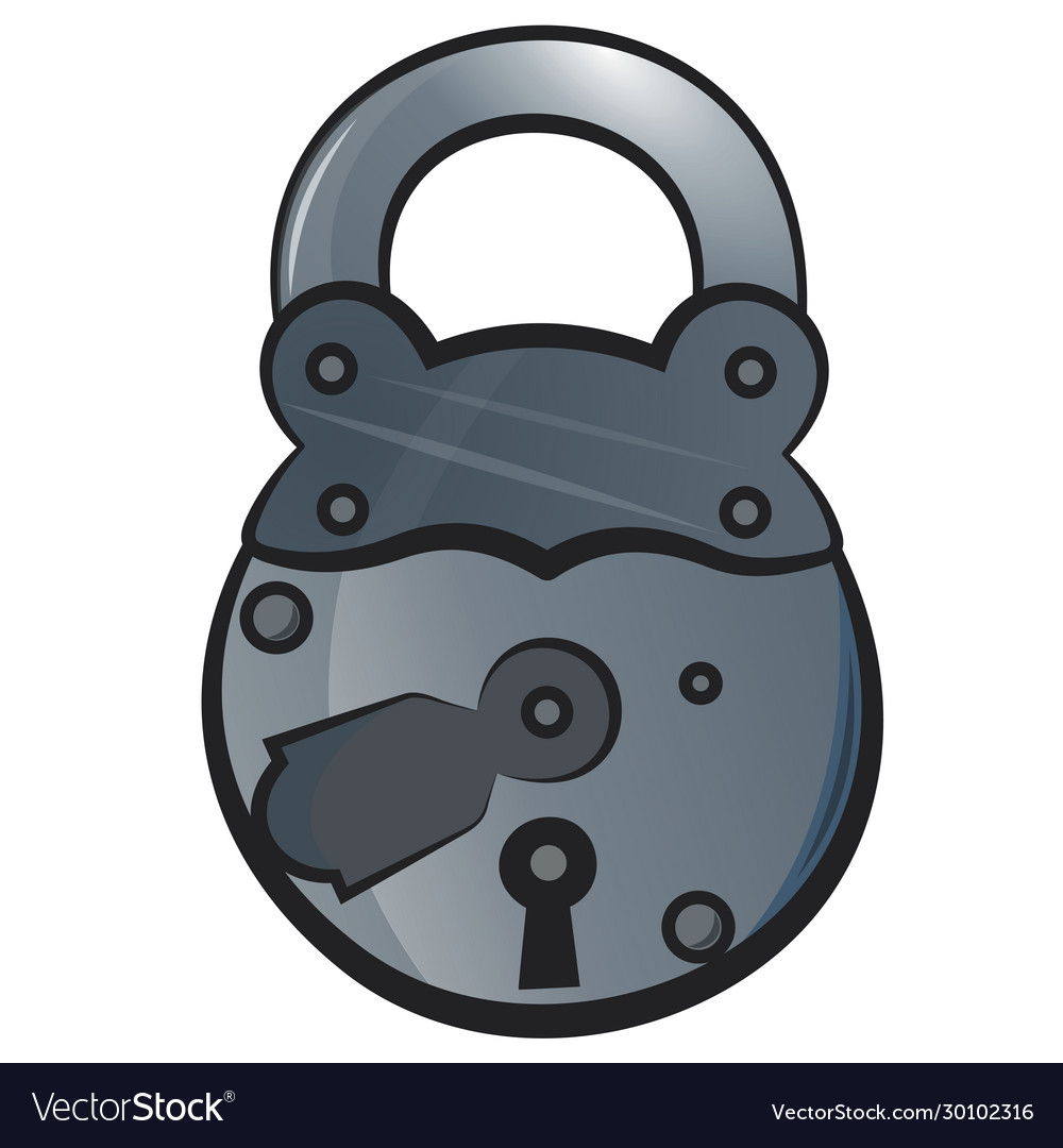 Padlock Royalty Free Vector Image - VectorStock