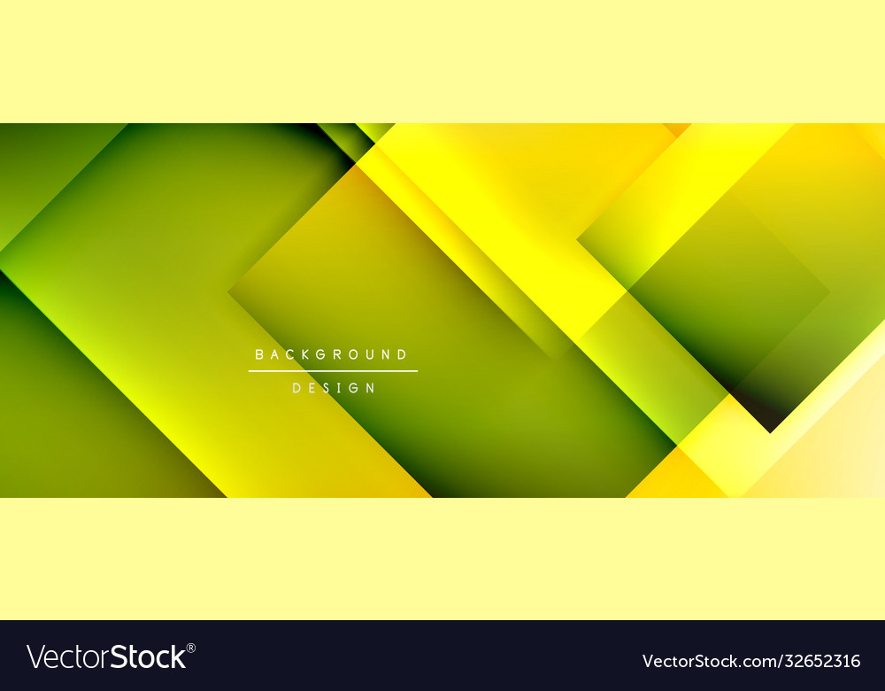 Square shapes composition fluid gradient Vector Image