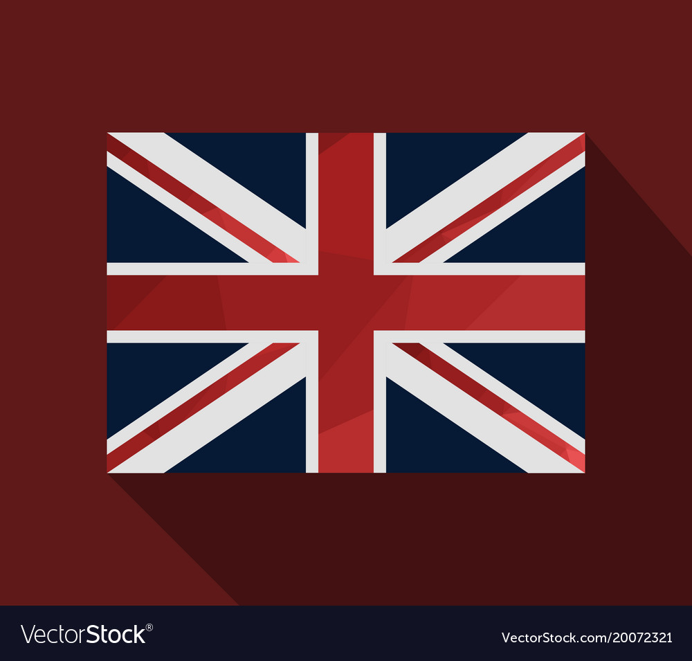 Great britain flag Royalty Free Vector Image - VectorStock