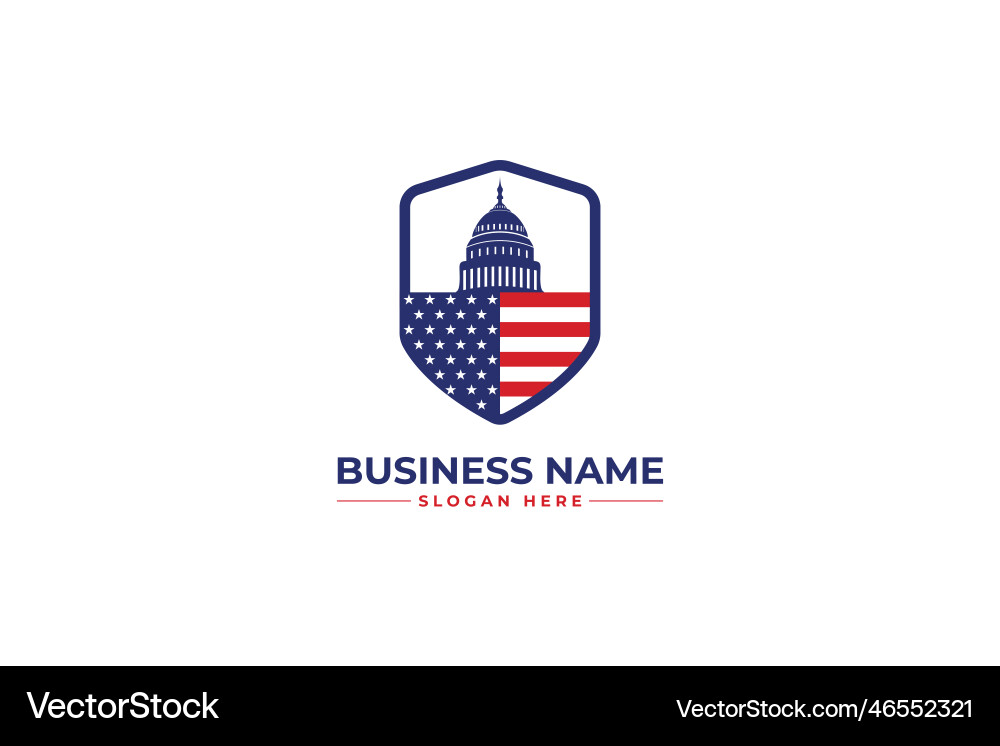 Political campaign logo design election logo Vector Image