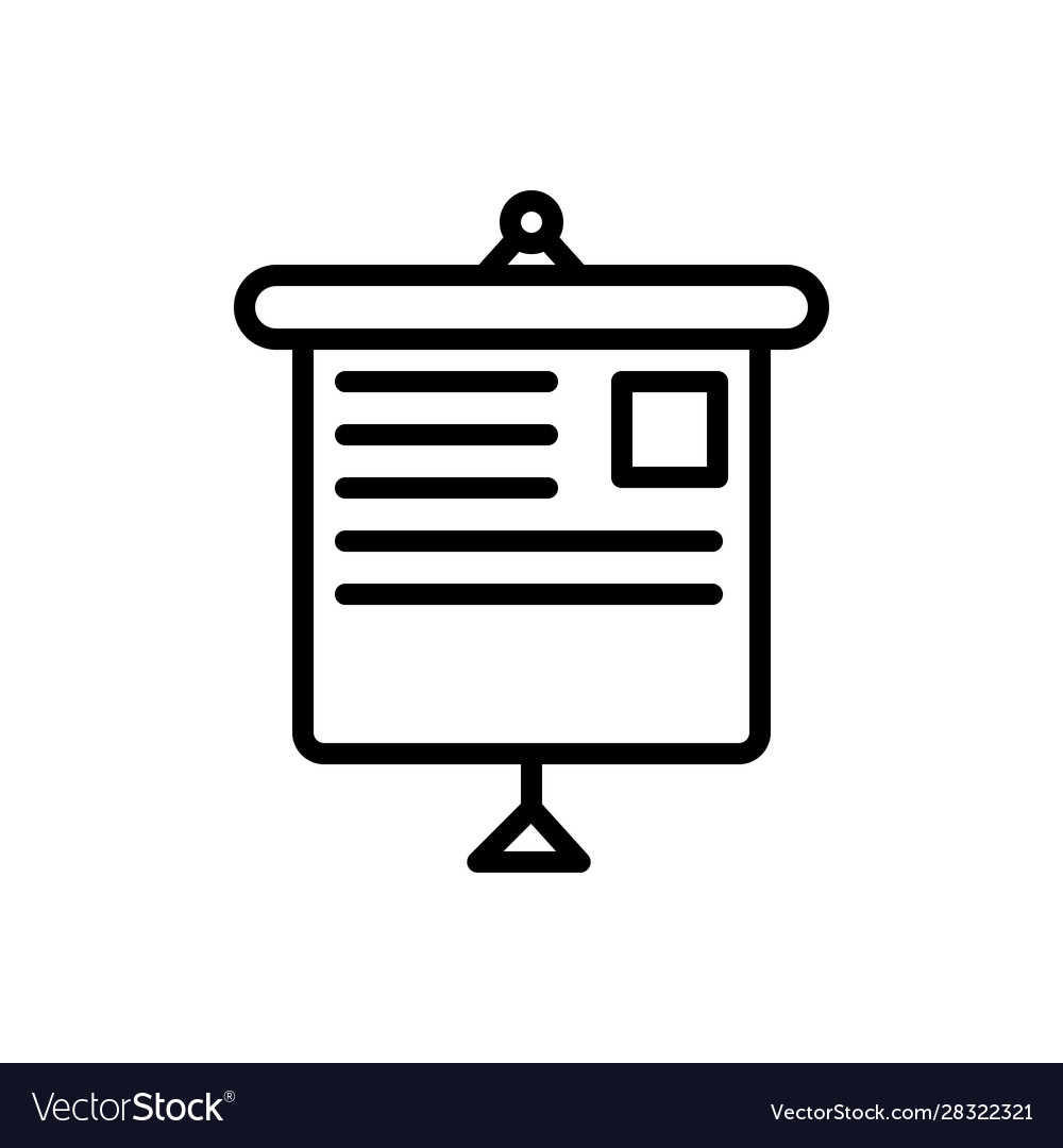 Presentation Royalty Free Vector Image - VectorStock