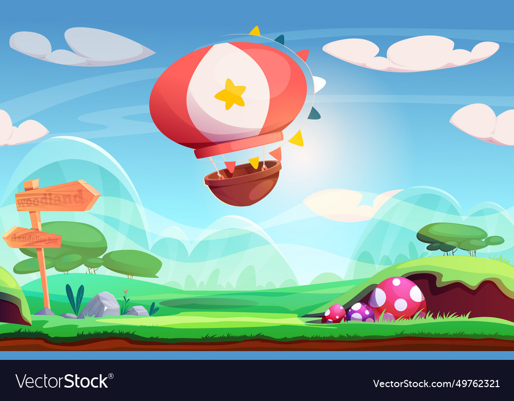 Seamless background for games Royalty Free Vector Image