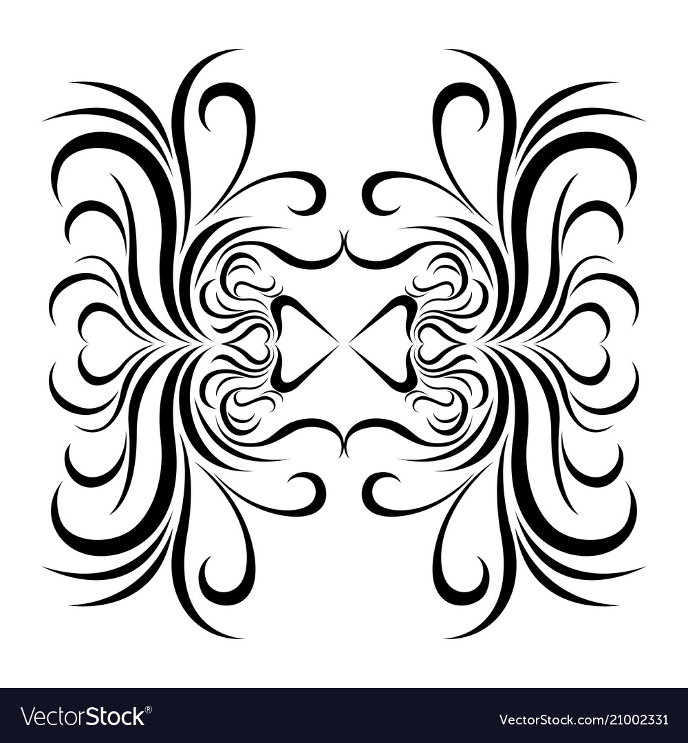 Isolated arabesque pattern Royalty Free Vector Image