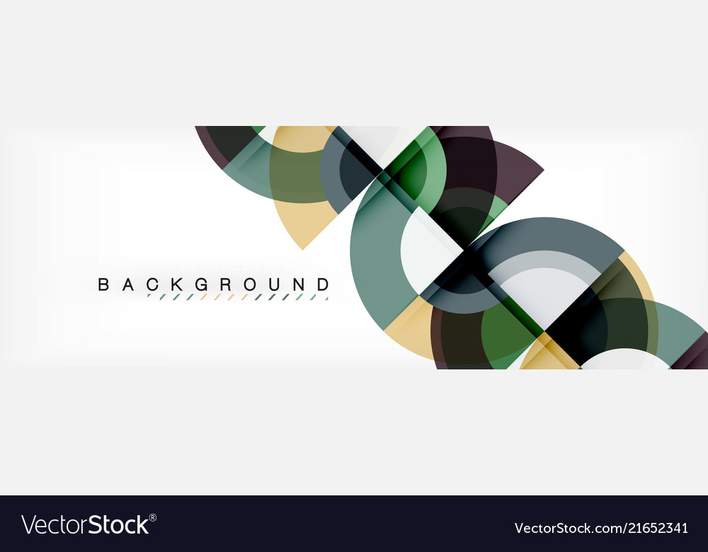 Circular abstract background Royalty Free Vector Image