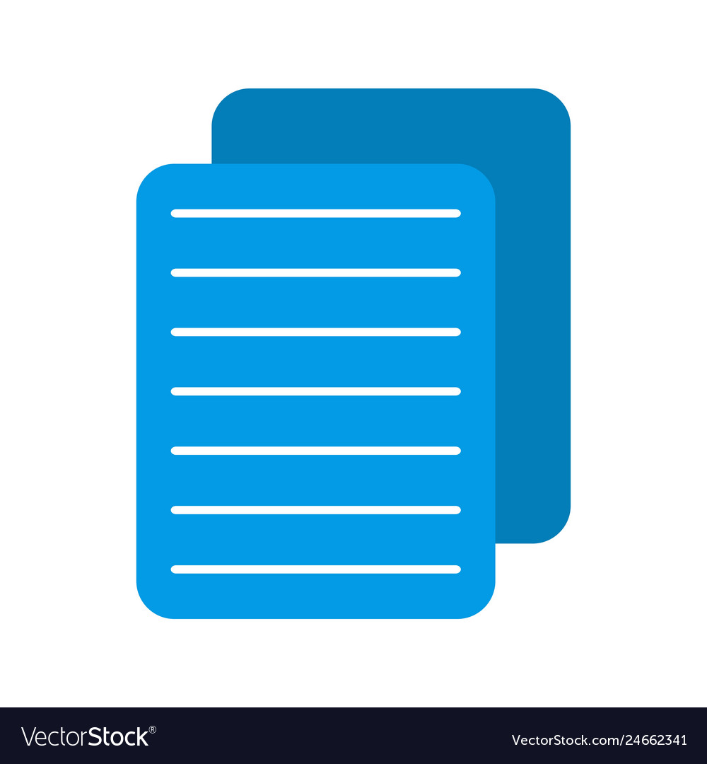 Document icon Royalty Free Vector Image - VectorStock