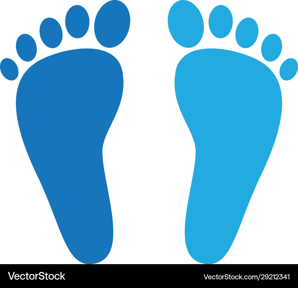 Foot Therapist Logo Royalty Free Vector Image Vectorstock