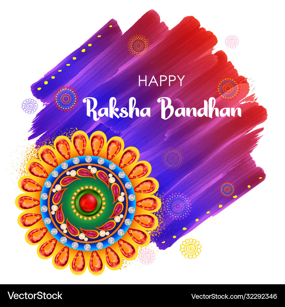 Greeting card and template banner with decorative Vector Image