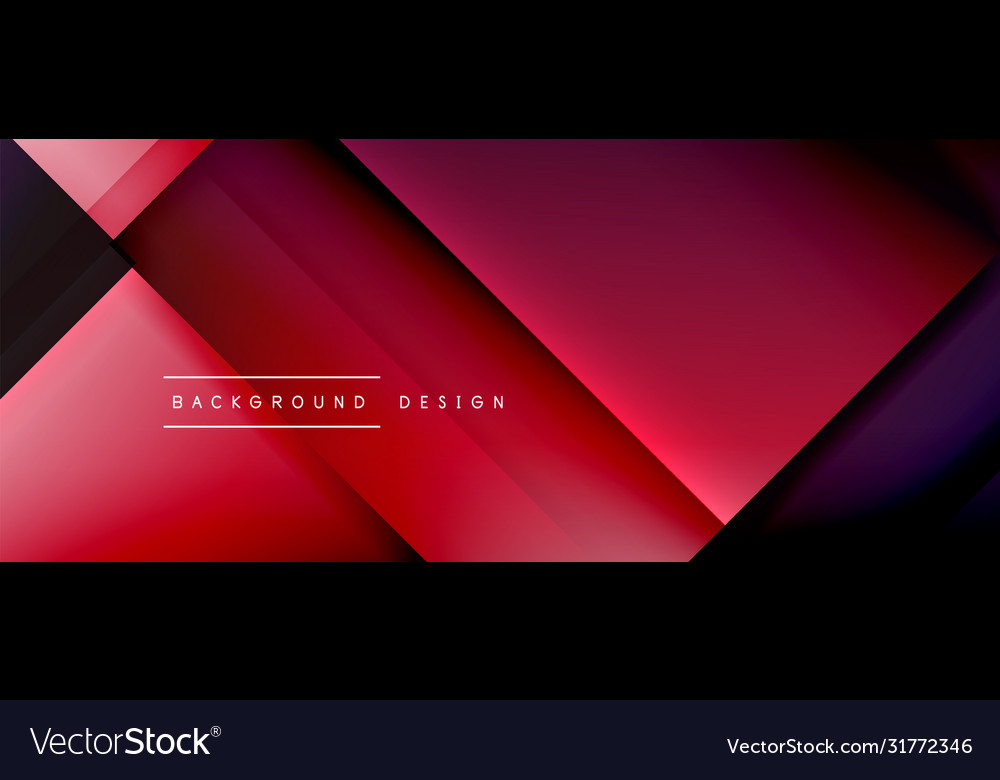 Square shapes composition fluid gradient Vector Image