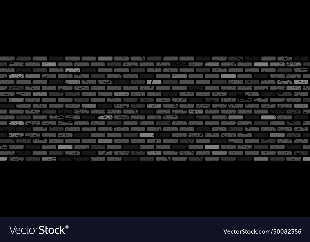 Gray brick wall Royalty Free Vector Image - VectorStock