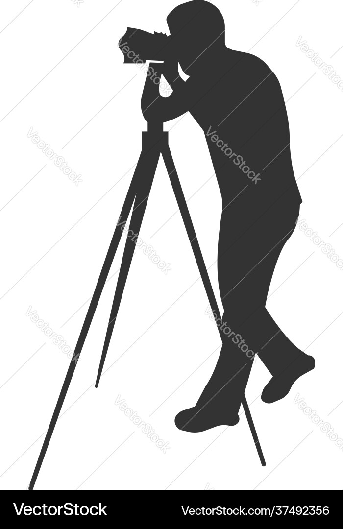 Icon person taking pictures Royalty Free Vector Image