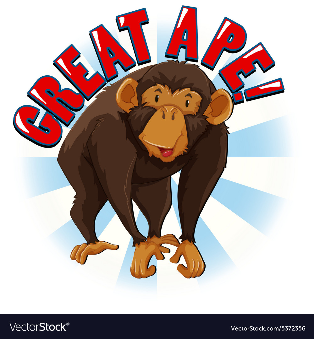Monkey Royalty Free Vector Image - VectorStock