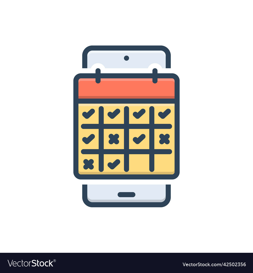 Planned Royalty Free Vector Image - VectorStock