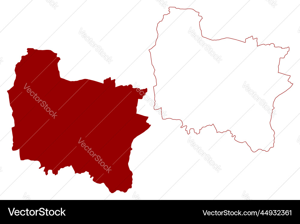 Basildon non-metropolitan district borough united Vector Image