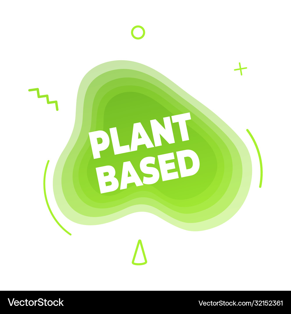 Plant based vegan diet icon sign Royalty Free Vector Image