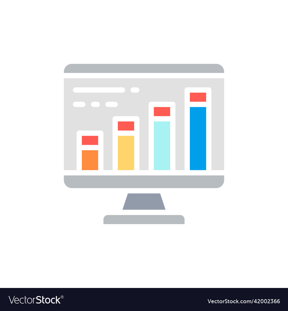 Infographic programming coding website Royalty Free Vector