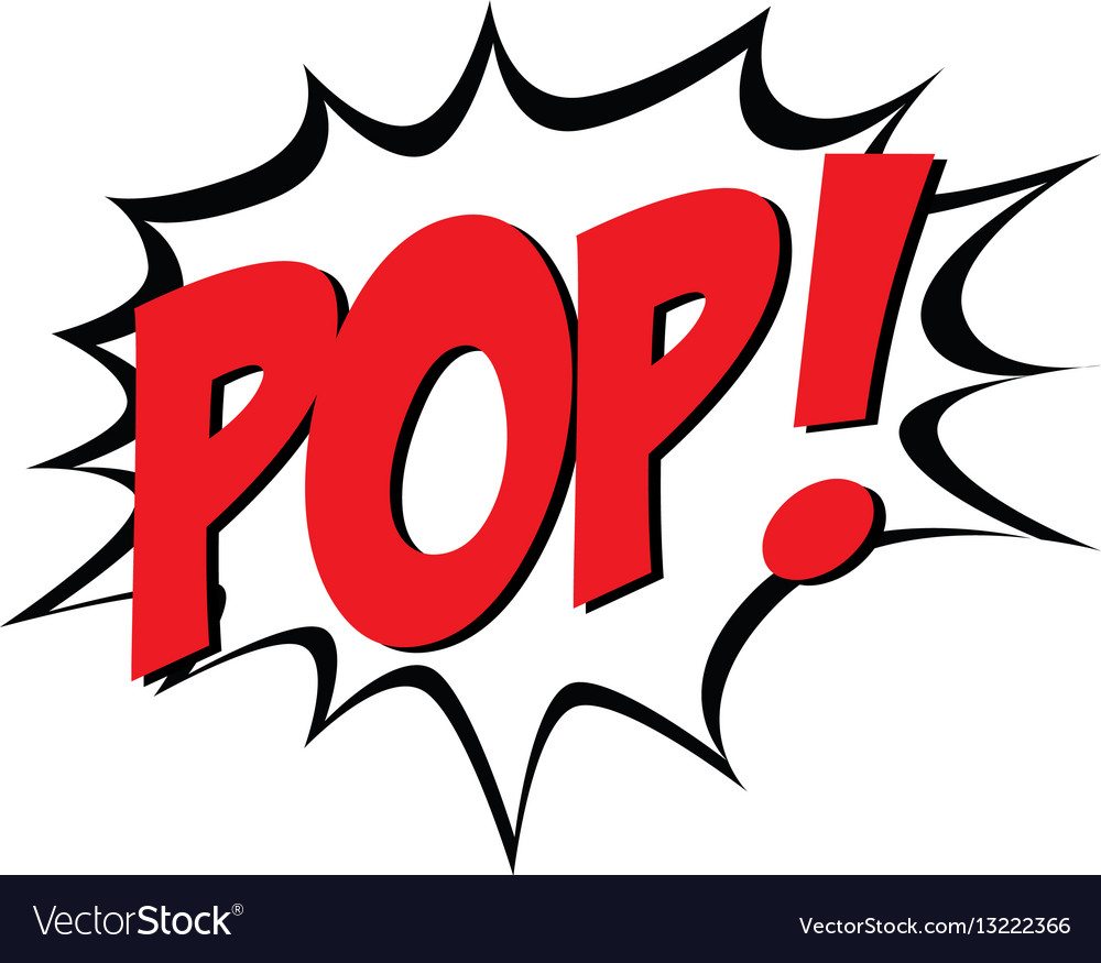 Isolated comic expression Royalty Free Vector Image