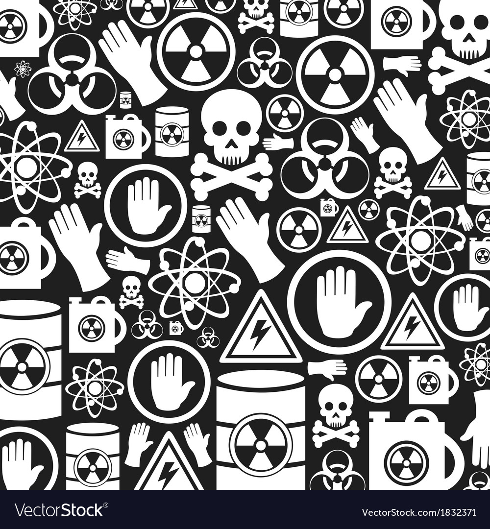 Danger a background Royalty Free Vector Image - VectorStock