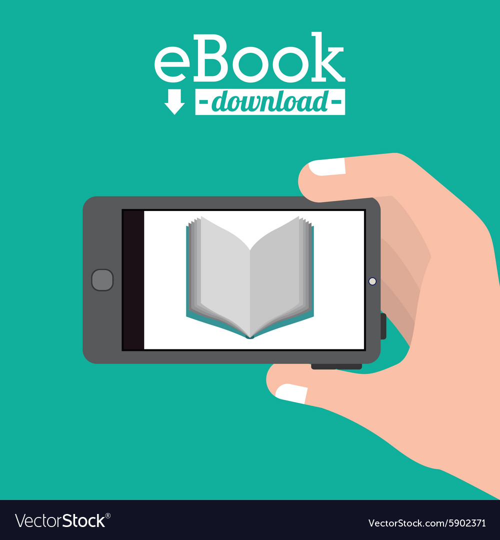 Ebook design Royalty Free Vector Image - VectorStock