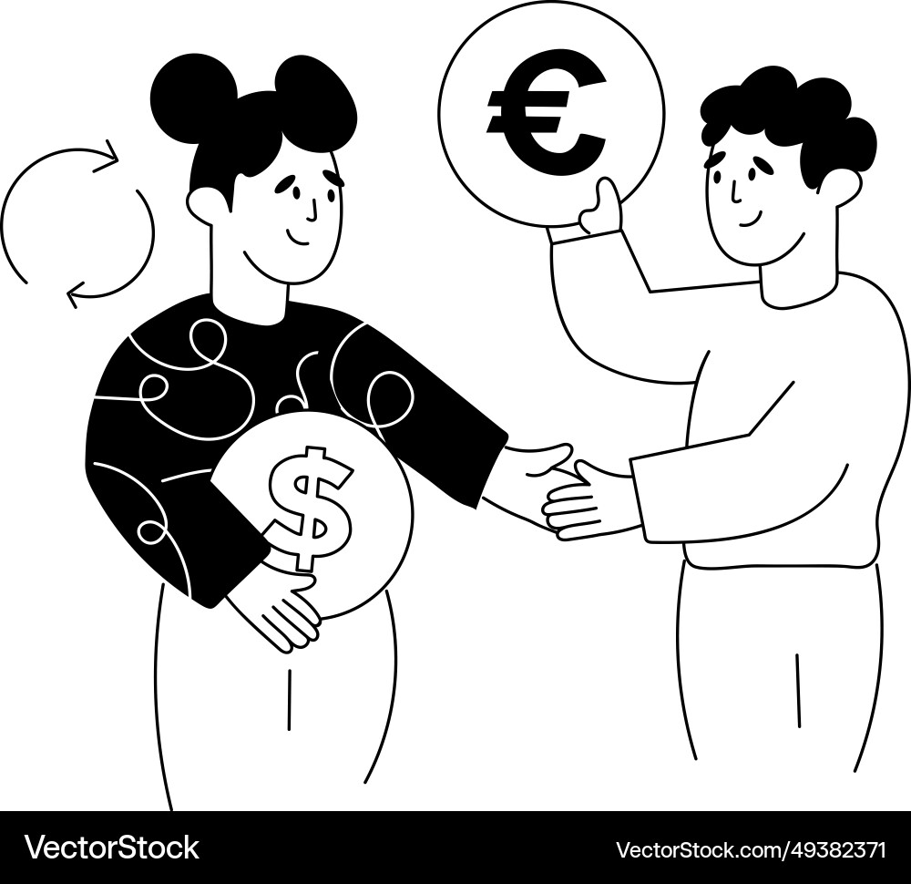 Investment deal Royalty Free Vector Image - VectorStock