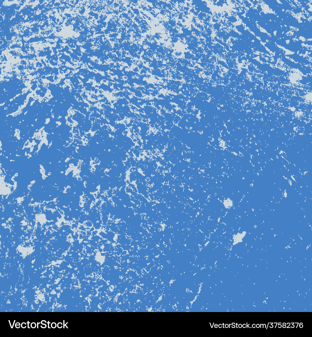 Blue grunge square shape background for your Vector Image
