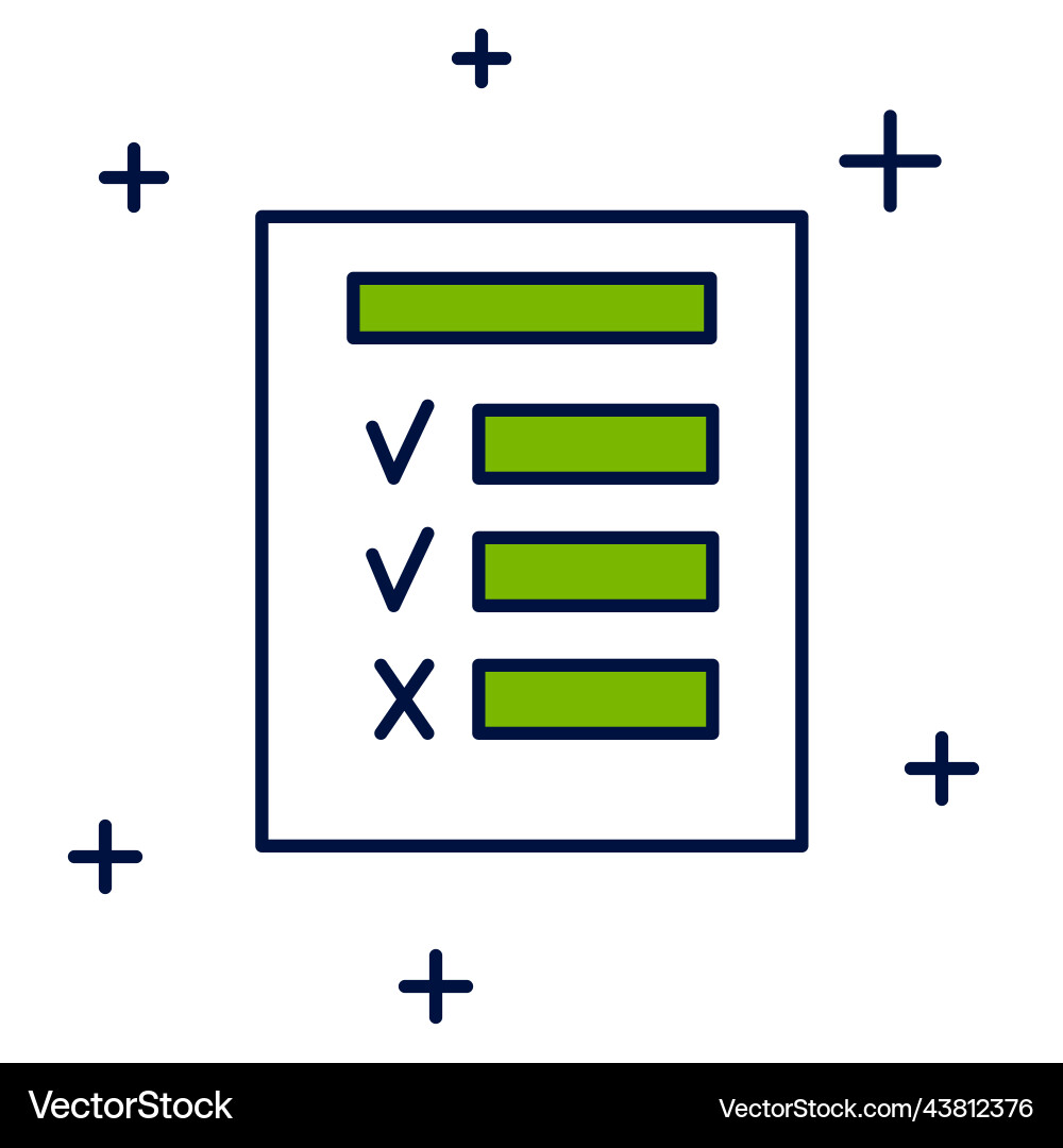 Filled outline car inspection icon isolated Vector Image