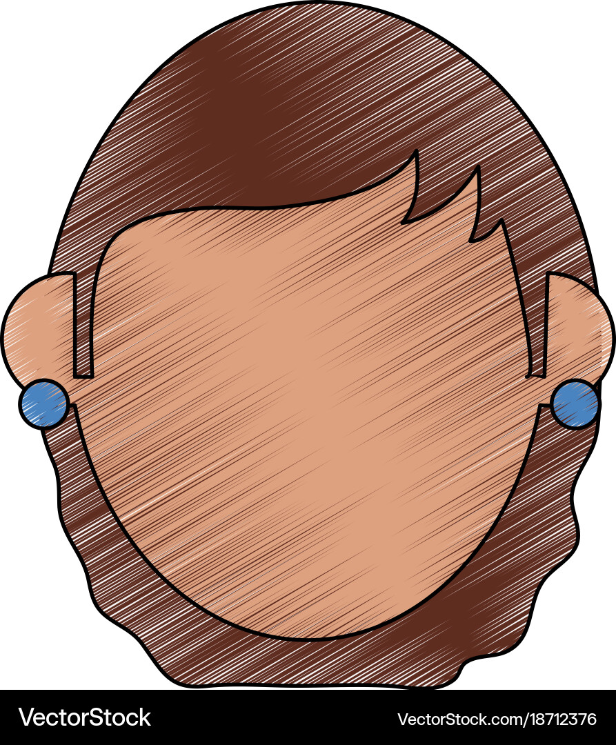 Woman faceless cartoon Royalty Free Vector Image