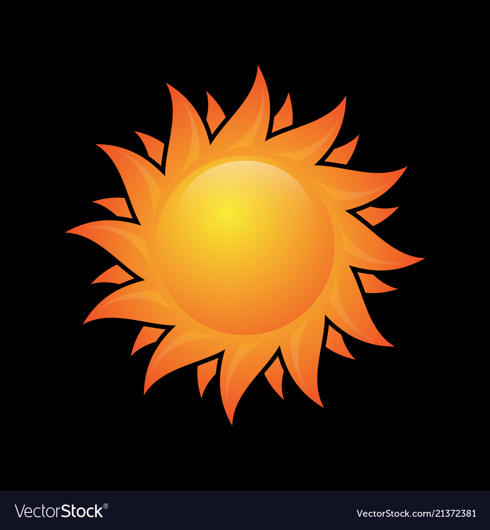 Sun Royalty Free Vector Image - VectorStock