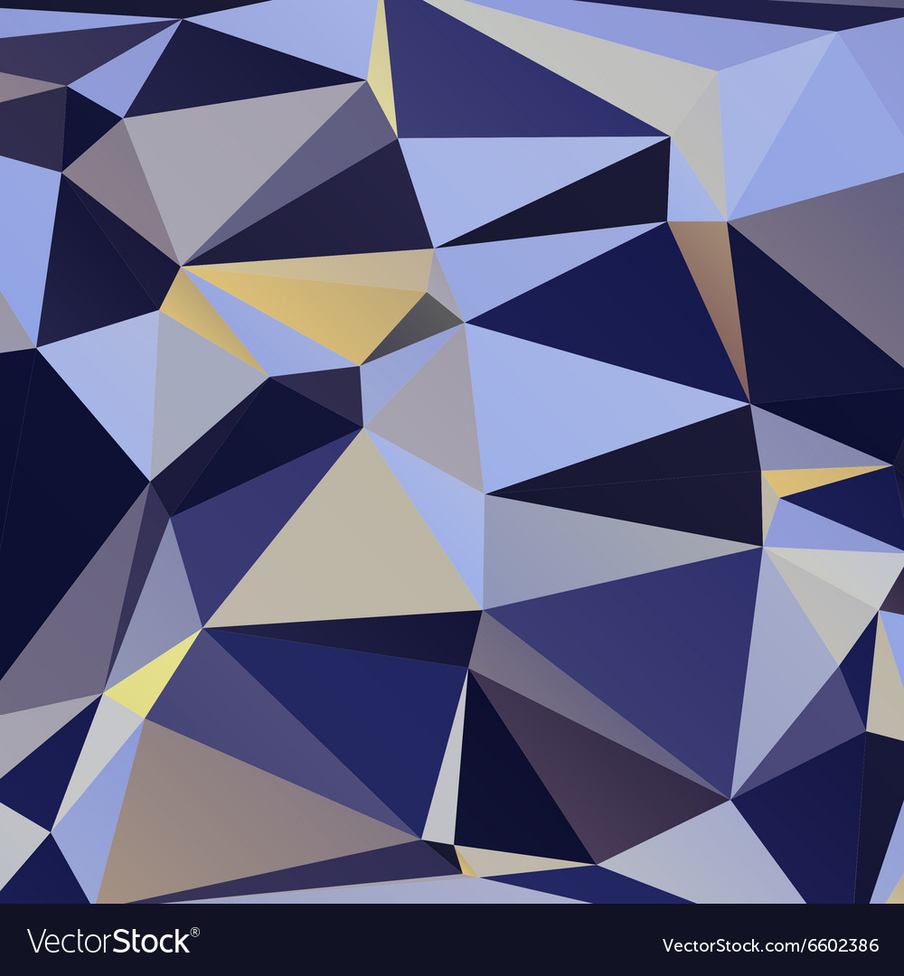 Color triangular polygons Royalty Free Vector Image