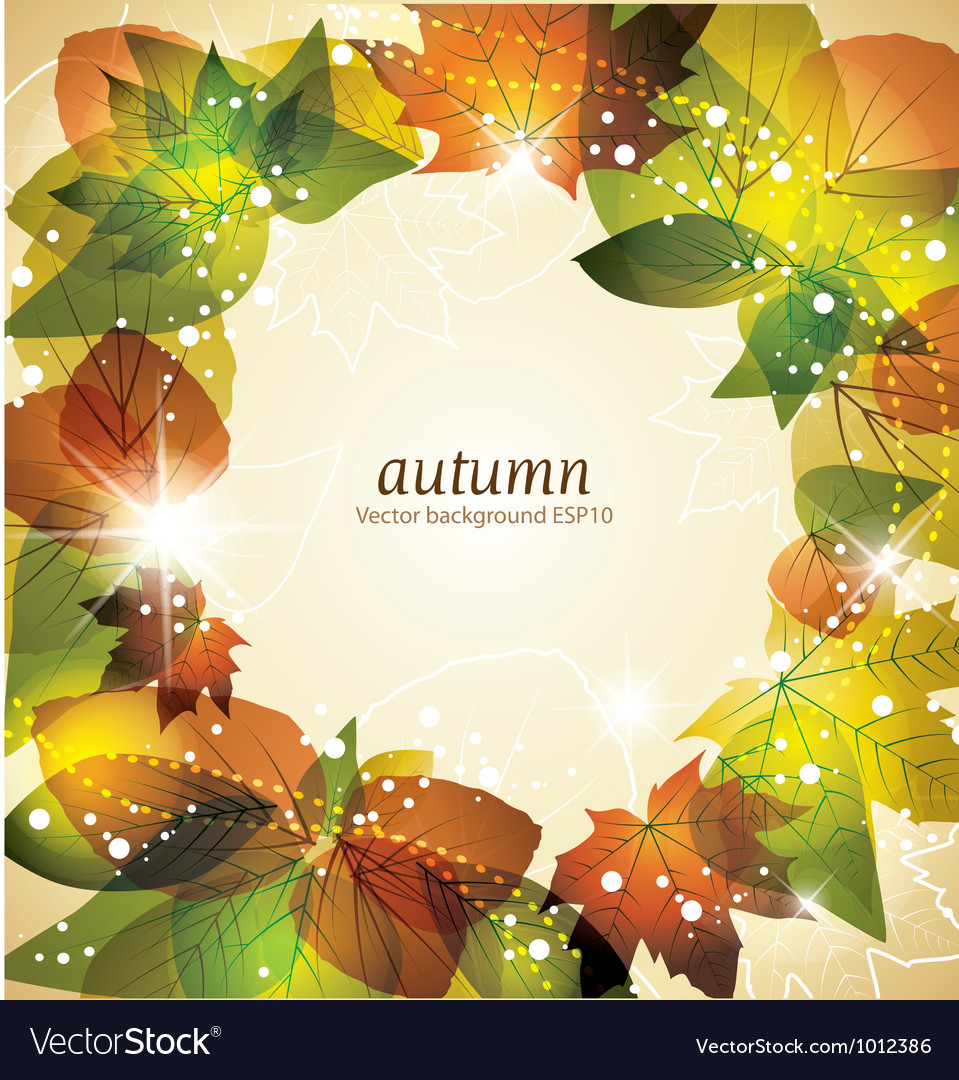 Leaves Royalty Free Vector Image - VectorStock