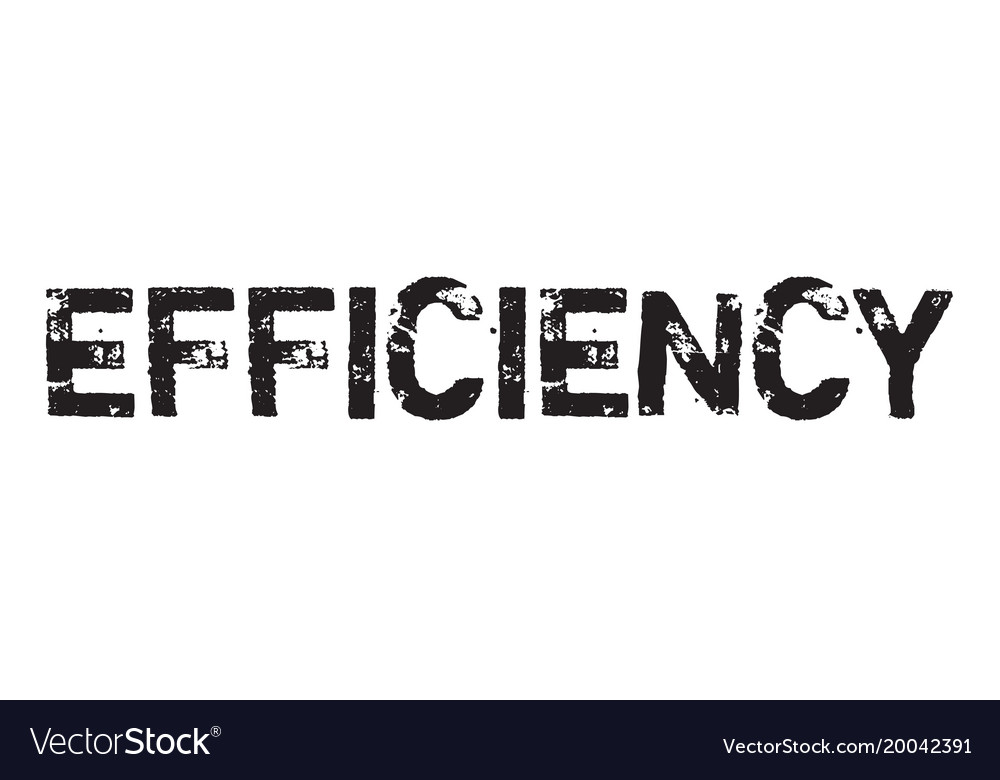 Efficiency stamp typ Royalty Free Vector Image