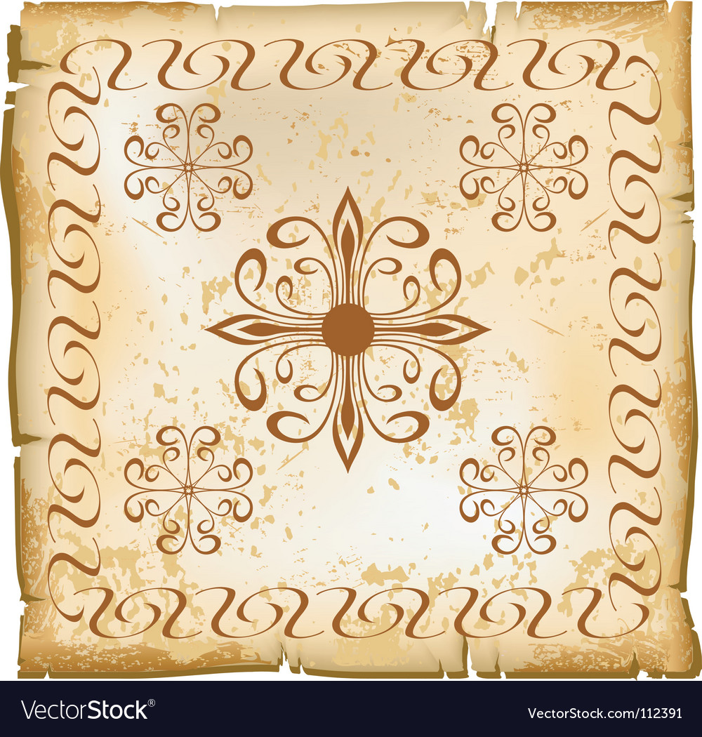 Flower paper pattern Royalty Free Vector Image
