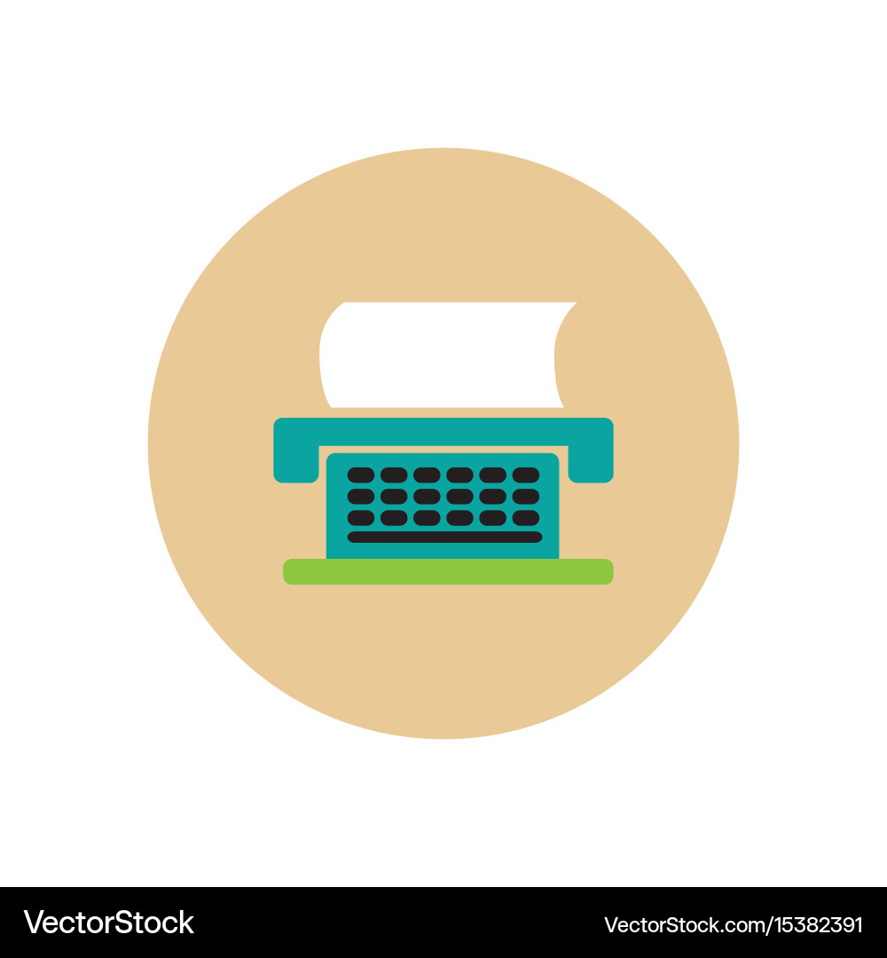 Icon on the white backgrounds in circles Vector Image