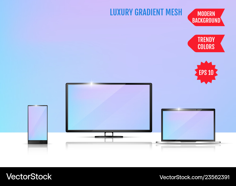 Modern abstract background colors transition Vector Image