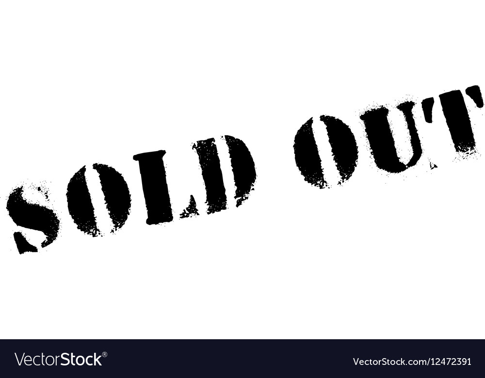 Sold Out rubber stamp Royalty Free Vector Image Sold Out rubber stamp Royalty Free Vector Image