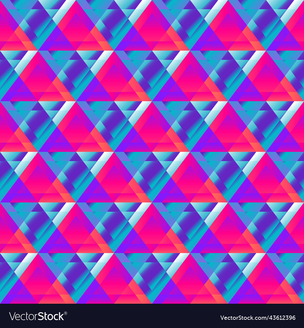 Purple triangle mosaic seamless pattern Royalty Free Vector Purple triangle mosaic seamless pattern Royalty Free Vector