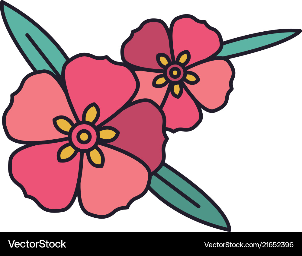 Rock rose icon cartoon style Royalty Free Vector Image