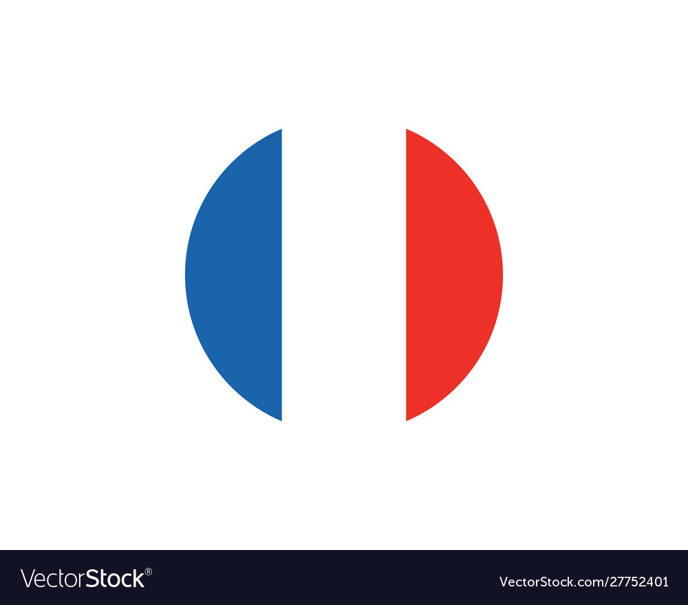France flag design Royalty Free Vector Image - VectorStock