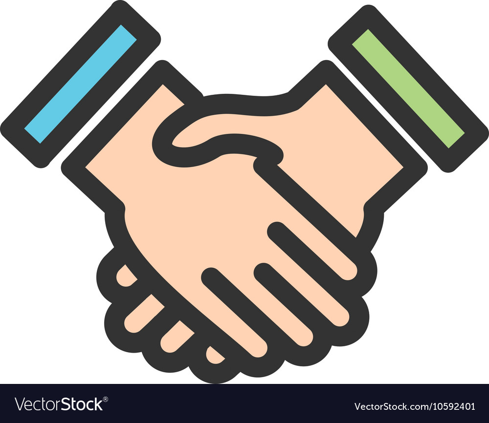 Handshake Royalty Free Vector Image - VectorStock