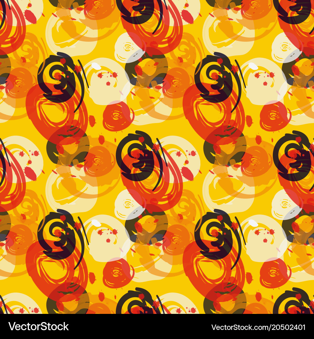 Painted wall seamless pattern Royalty Free Vector Image