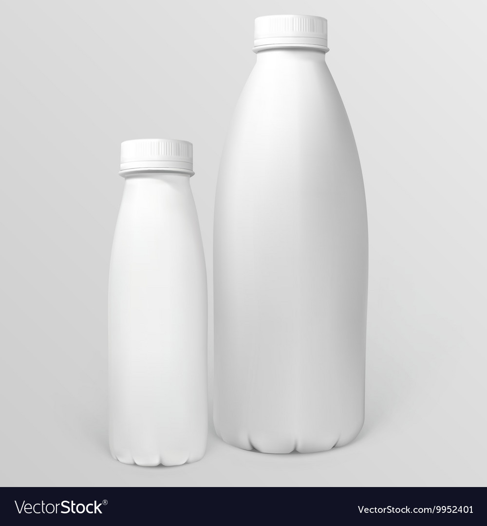 Plastic bottles Royalty Free Vector Image - VectorStock