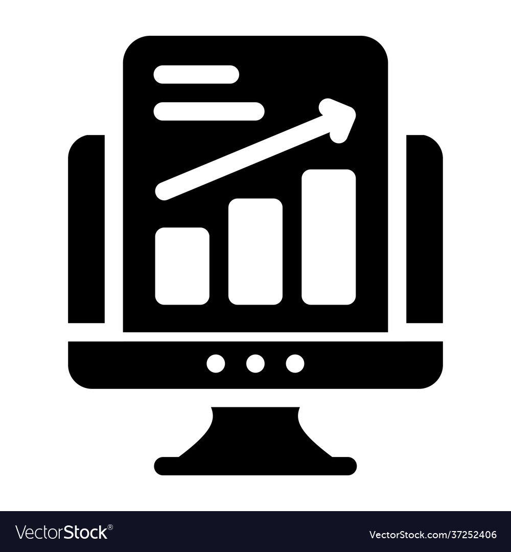 Data growth Royalty Free Vector Image - VectorStock