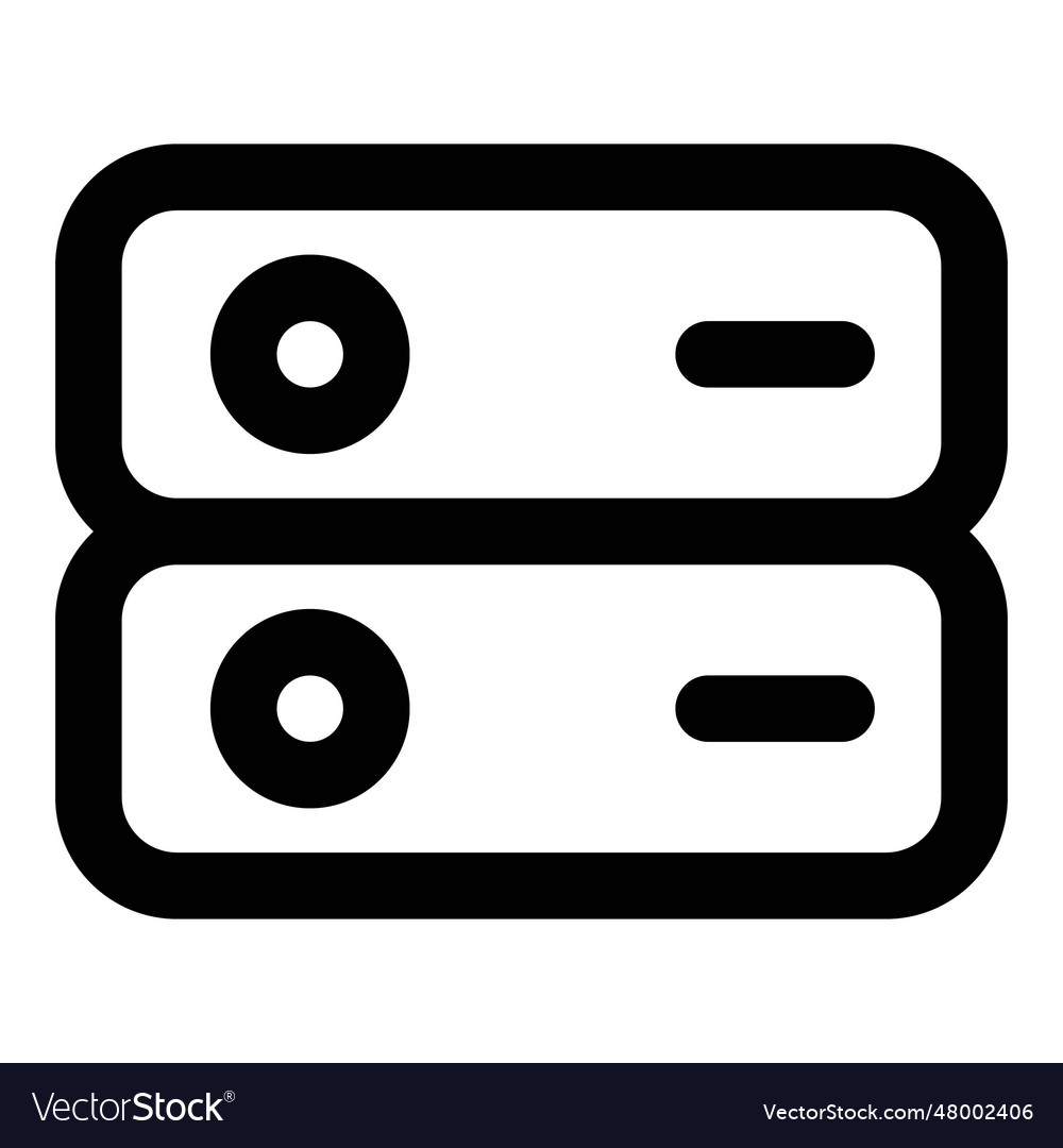 Data leak from the server database Royalty Free Vector Image