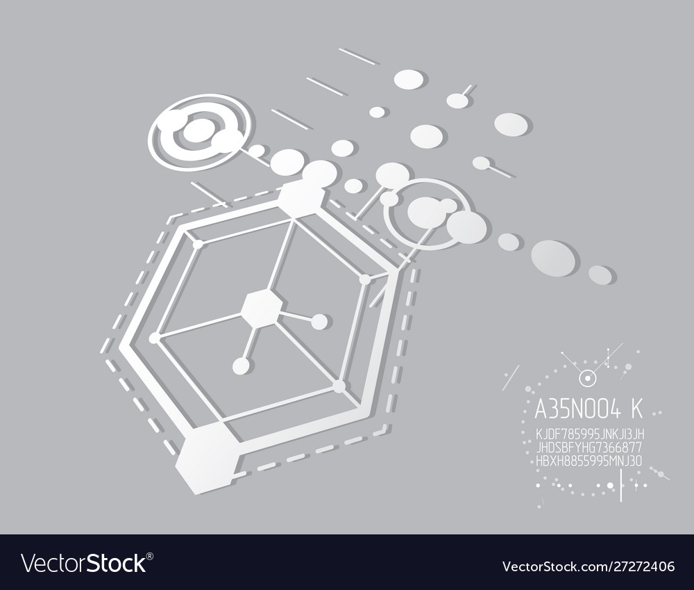 Engineering technology wallpaper made Royalty Free Vector