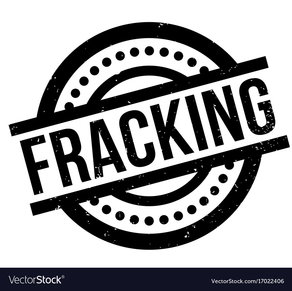 Fracking rubber stamp Royalty Free Vector Image