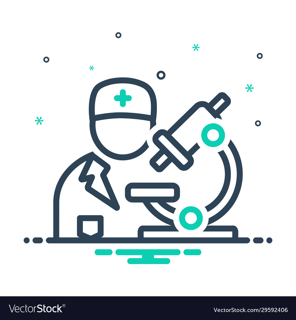 Pathologist Royalty Free Vector Image - VectorStock